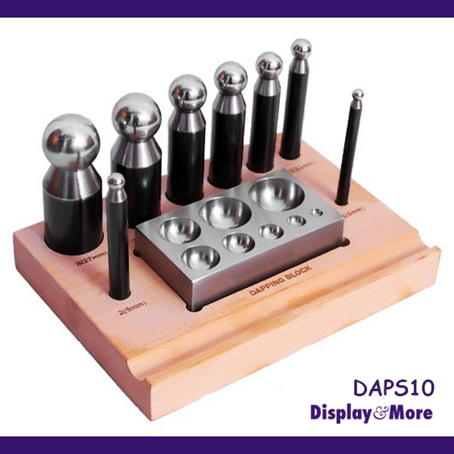 DOMING Dapping Tool Block PUNCH set | RELIABLE Forming Shaping Kit ...
